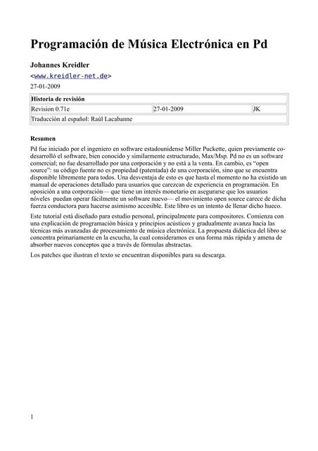 Loadbang sp | DANIEL | uDocz