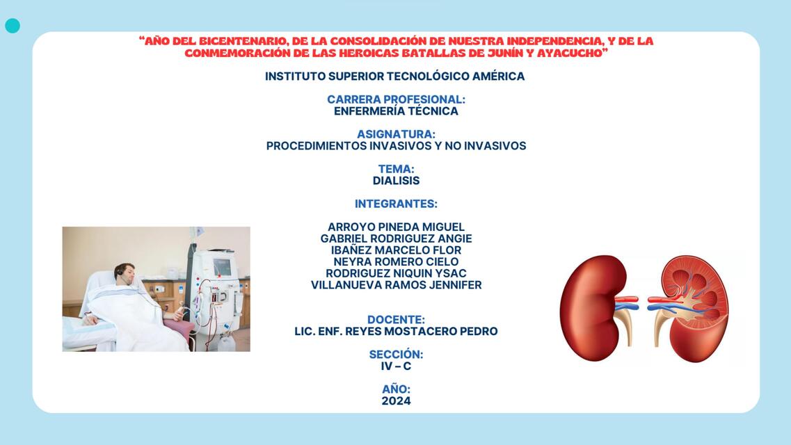 Dialisis Presentación | PREMOS29 | uDocz