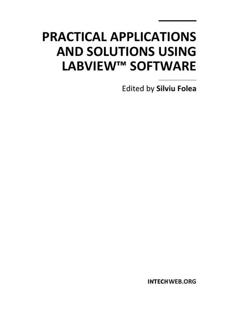 labview practical applications and solutions | DANIEL | uDocz