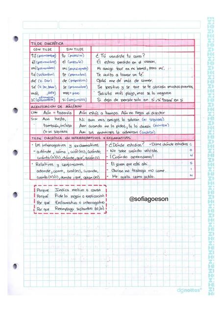 LENGUAJE: Tildación pt2 | Sofía | uDocz