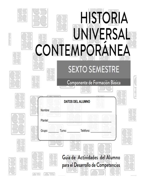 HISTORIA UNIVERSAL GUIA PARA PRIMER PARCIAL | Aldo | uDocz