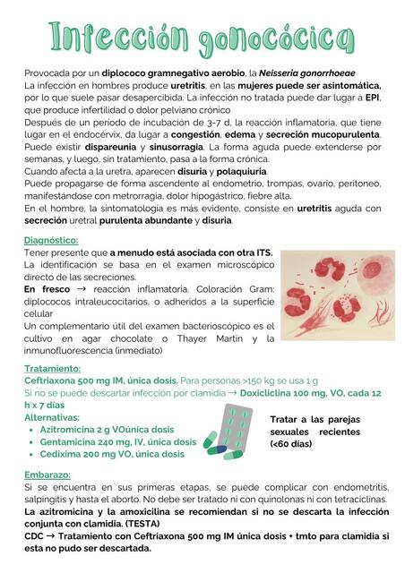 Infección gonocócica | Agus_P | uDocz