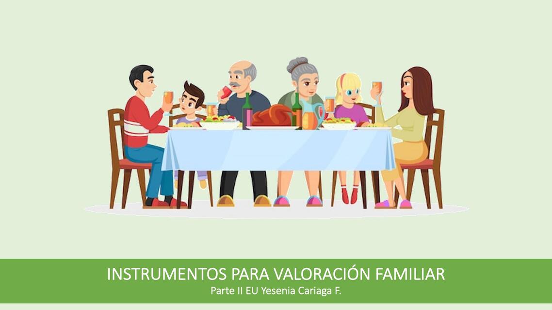 INSTRUMENTO DE VALORACION FAMILIAR | M | uDocz