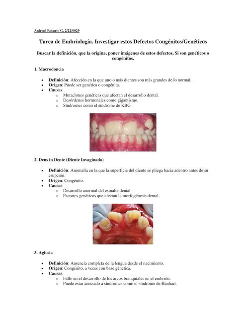 Tarea de Embriologia 1 ley de las 3 causales | Anfreni | uDocz