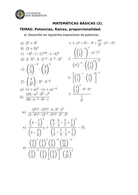 Matematicas Guia 2 Tagged | Connie Vasquez | uDocz