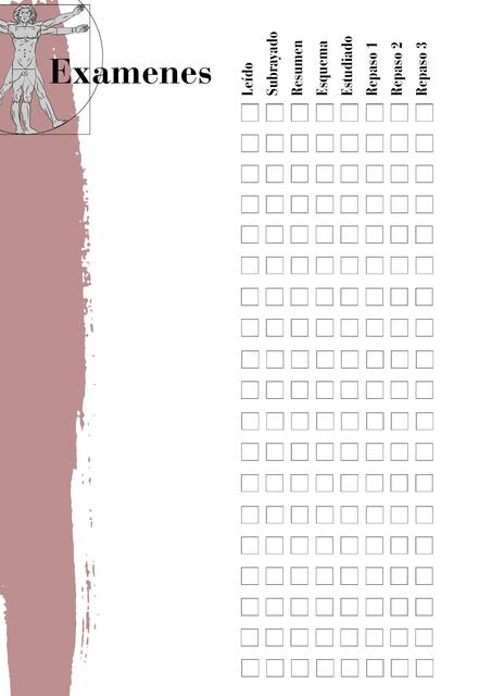 Planner de examenes | Maria Ines Fernandez | uDocz