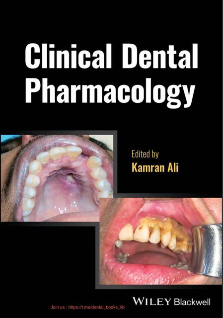 Clinical Dental Pharmacology | JOSEPH YAREN | uDocz