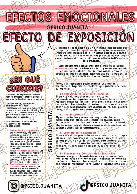 Efectos Emocionales | Psico.Juanita | uDocz