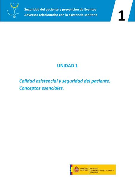 Calidad asistencial y seguridad del paciente | | uDocz