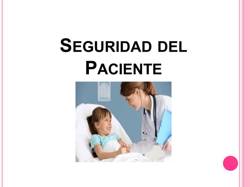 Seguridad endel Paciente | | uDocz