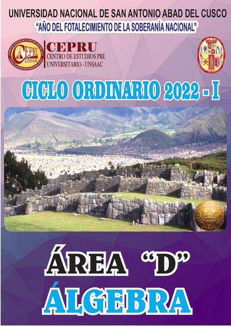 ALGEBRA AREA D 1 | DANIEL | uDocz
