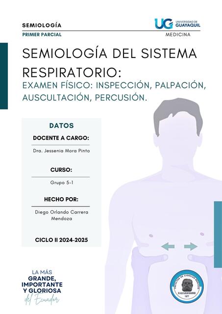 3. SEMIOLOGÍA DEL SISTEMA RESPIRATORIO - ARGENTE - PARTE 2 | Bellakos.Med | uDocz