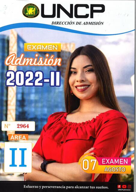 EXAMEN UNCP II ÁREA II | DANIEL | uDocz