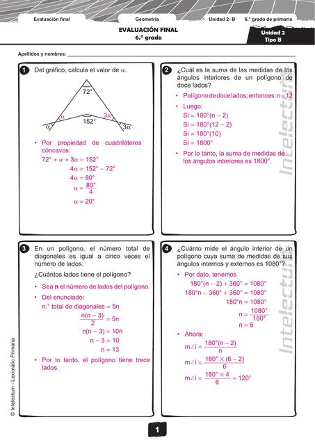 Geo Eval final 6 U2 B resuelto | DANIEL | uDocz