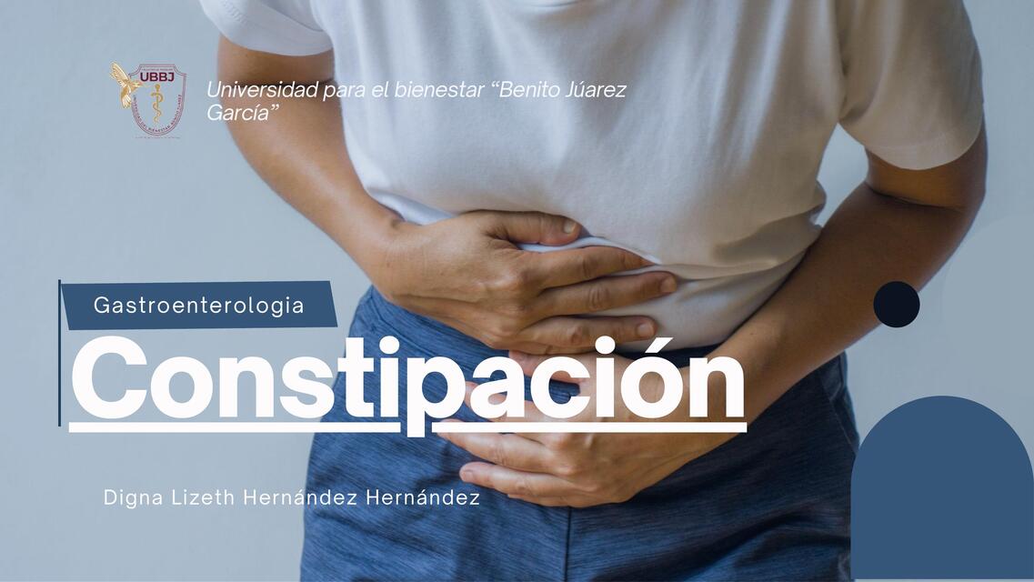 Constipación | Lizeth Hernández | uDocz