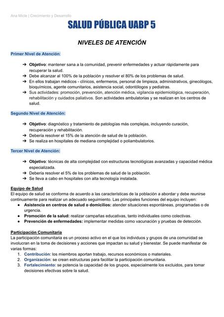 SALUD PÚBLICA UABP 7 CyD | Ana | uDocz