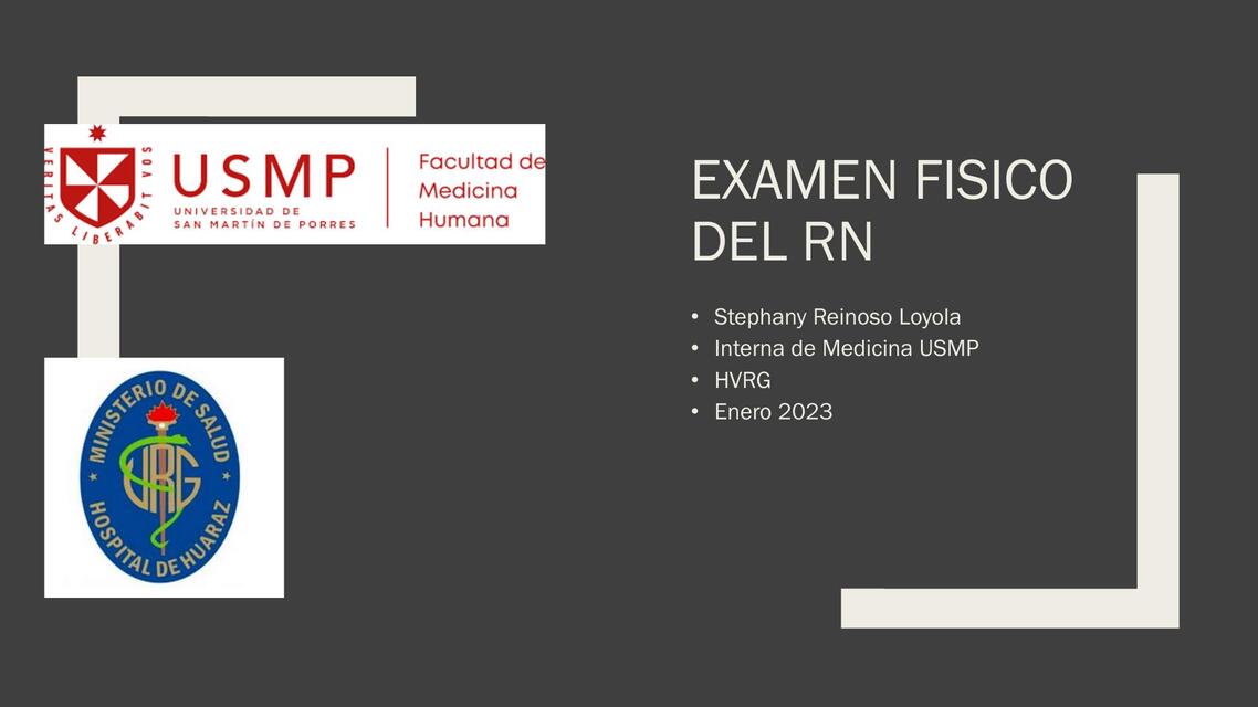 EXAMEN FISICO RN | Step | uDocz