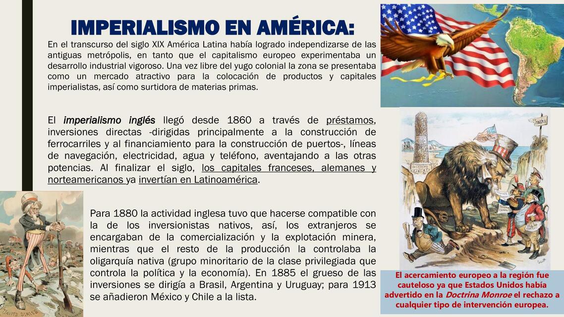Imperialismo en américa | Oscar | uDocz
