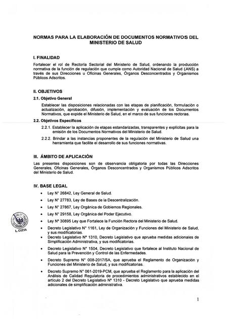 Normas para la elaboración de documentos normativ | Sanchez | uDocz