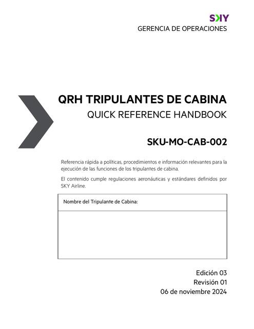 qrh reva | Monserrat | uDocz