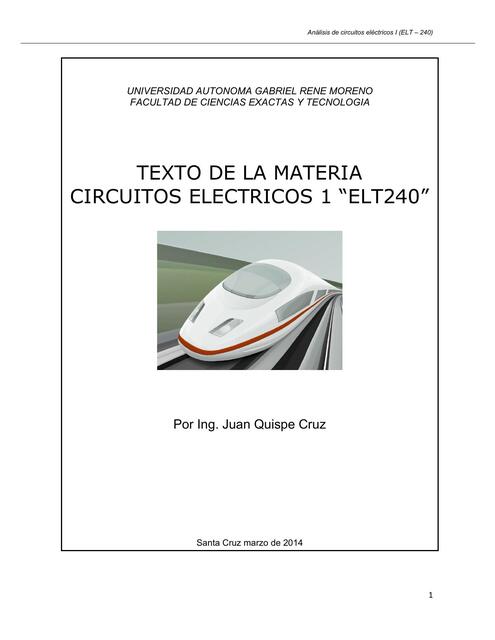 Circuitos electricos Texto | Miguel | uDocz