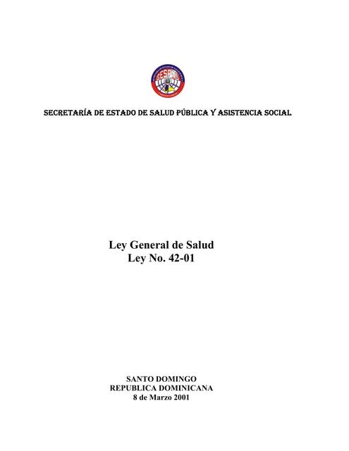 Ley 42 01 | Ken V. | uDocz