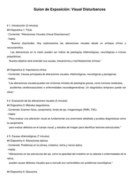 Guion Visual Disturbances | uDocz