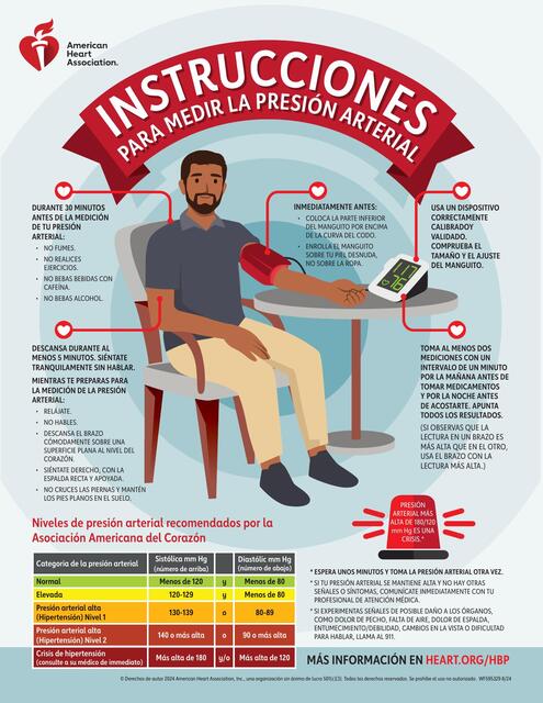 How To Check Blood Pressure Spanish letter size | Rubén | uDocz