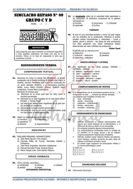 SIM B REPASO 09 | DANIEL | uDocz