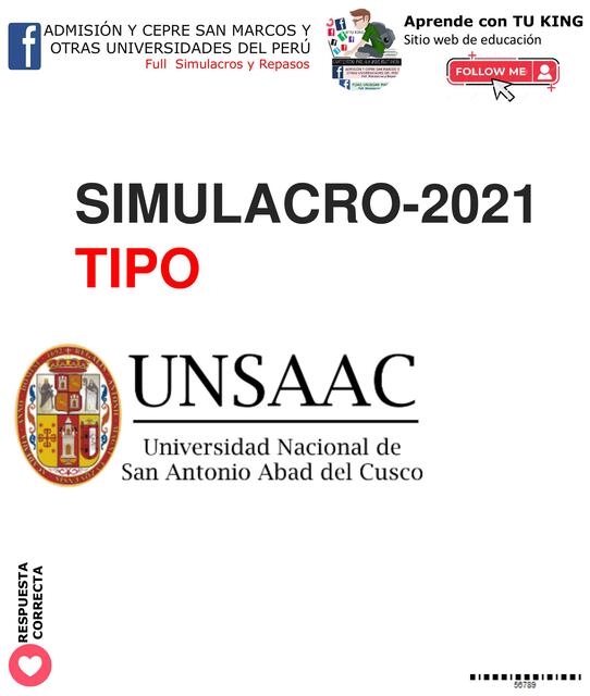 SIMULACRO UNSAAC | DANIEL | uDocz