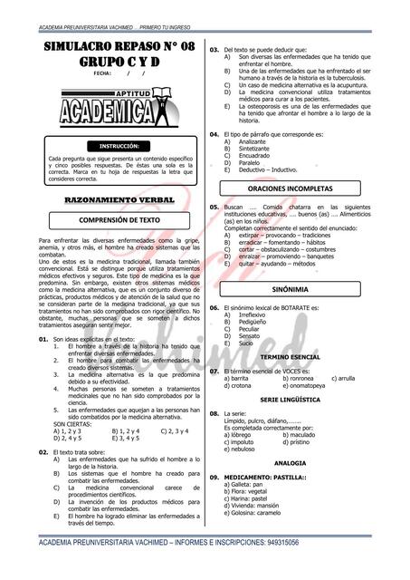 SIM B REPASO 08 | DANIEL | uDocz