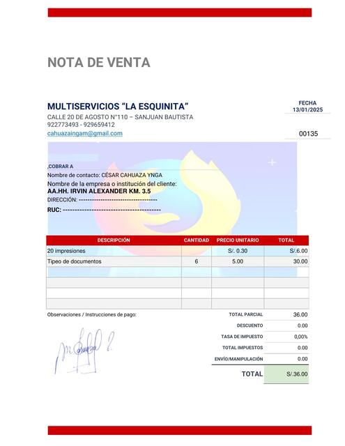 boleta | Cesar | uDocz