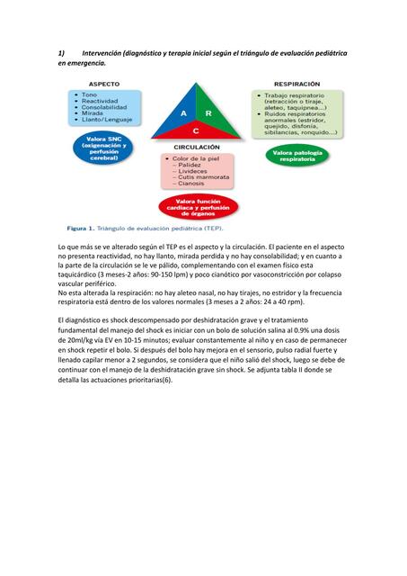 Caso 1 pediatria Stephany Reinoso Loyola | Step | uDocz