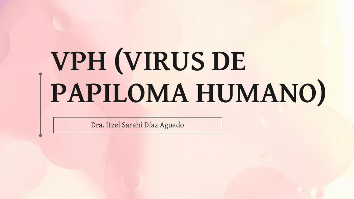 VPH ginecologa | Itzel | uDocz