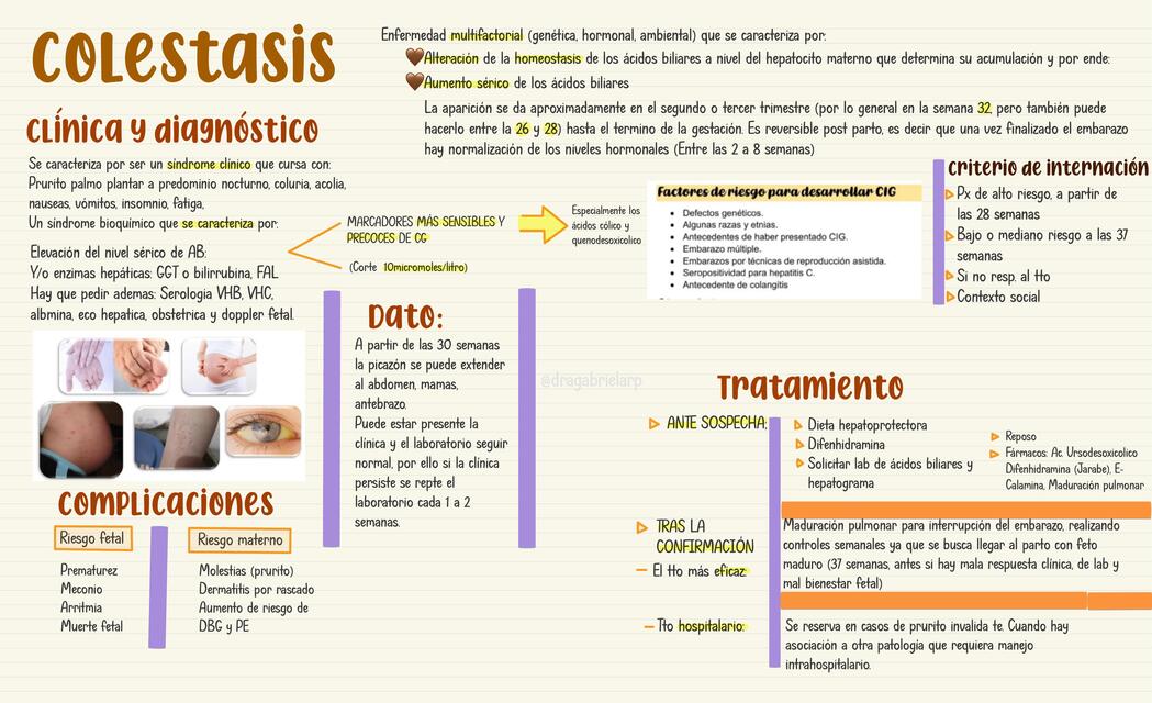 Colestasis gestacional | Gabriela Rojas | uDocz
