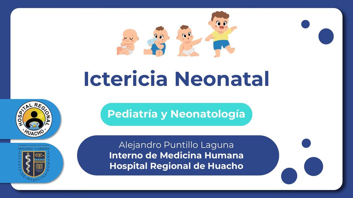 ICTERICIA NEONATAL | Alejandro | uDocz