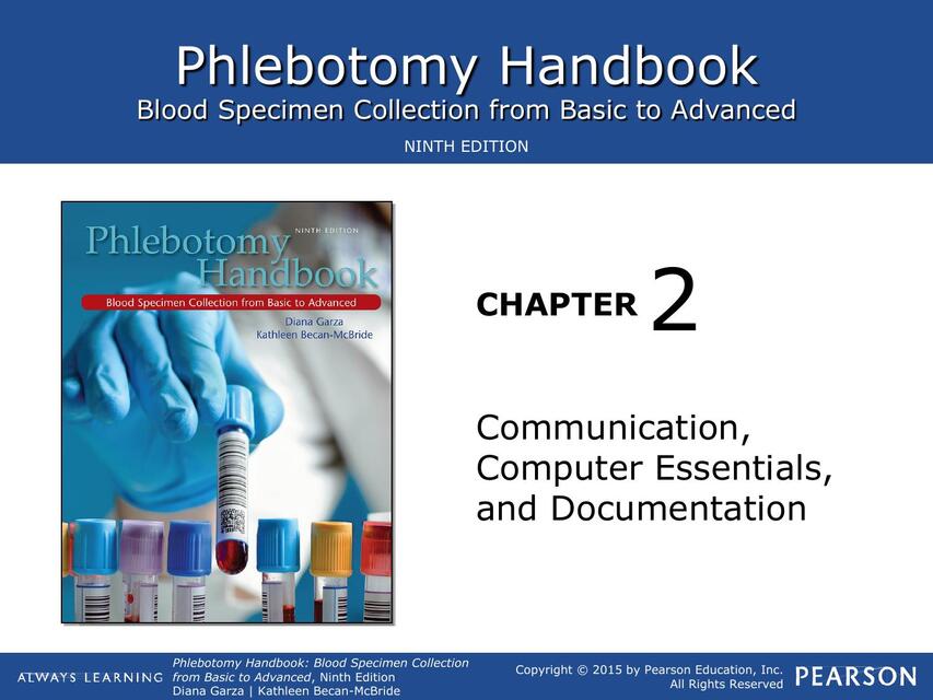 Chapter 2 Phlebotomy Communicat | Stephania | uDocz