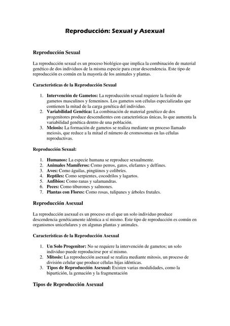 Reproducción | Esther Camilo | uDocz