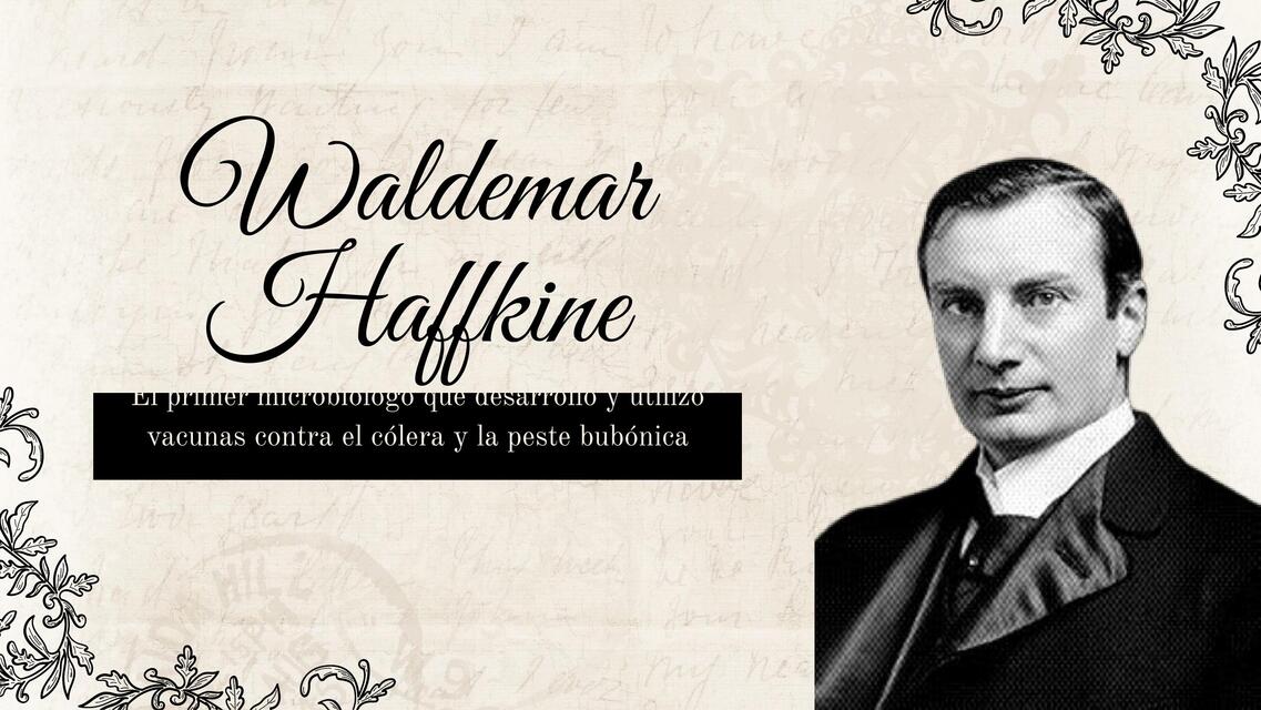 Waldemar Haffkine | Danelvin Gavidia | uDocz