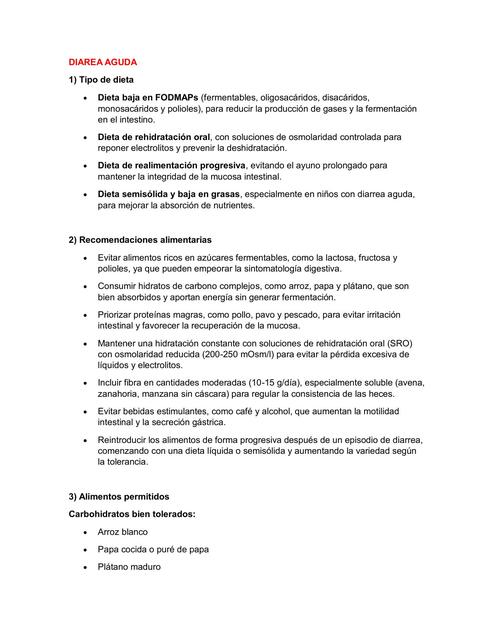 DIAREA AGUDA NUTRICION | omar garcia | uDocz