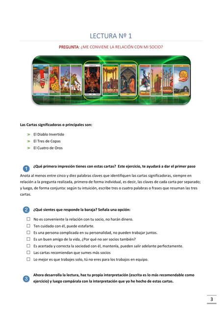 Practica de Lecturas 1 | Sabri | uDocz
