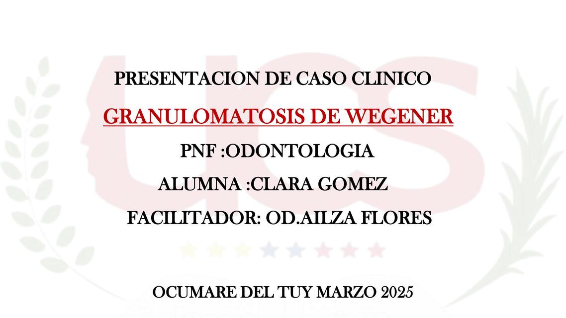 Caso clínico final Clara | Clara Gomez | uDocz