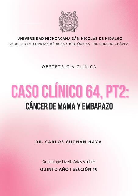 Caso clínico 64 pt2 Arias Vilchez Guadalupe Lizeth | Lizeth Arias ...