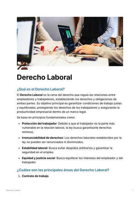 Derecho Laboral | Ana Sofía | uDocz