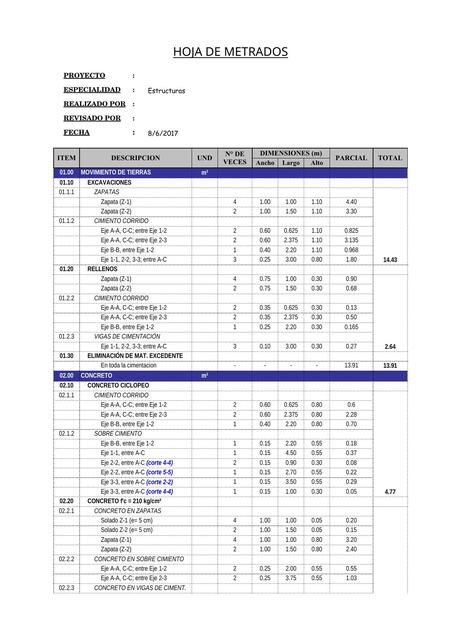 PLANTILLAS DE EXCEL | uDocz