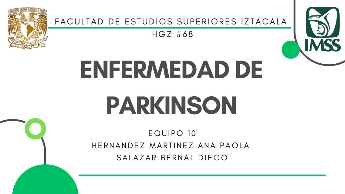 Parkinson | Sarahi | uDocz