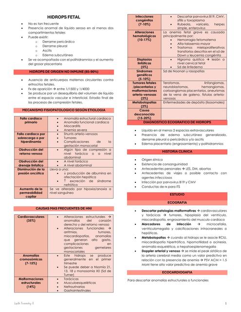 HIDROPS FETAL Y EHP | Liseth | uDocz