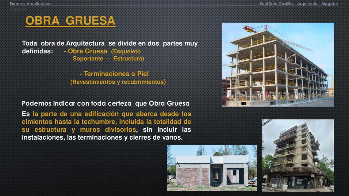 Obra gruesa | mila | uDocz
