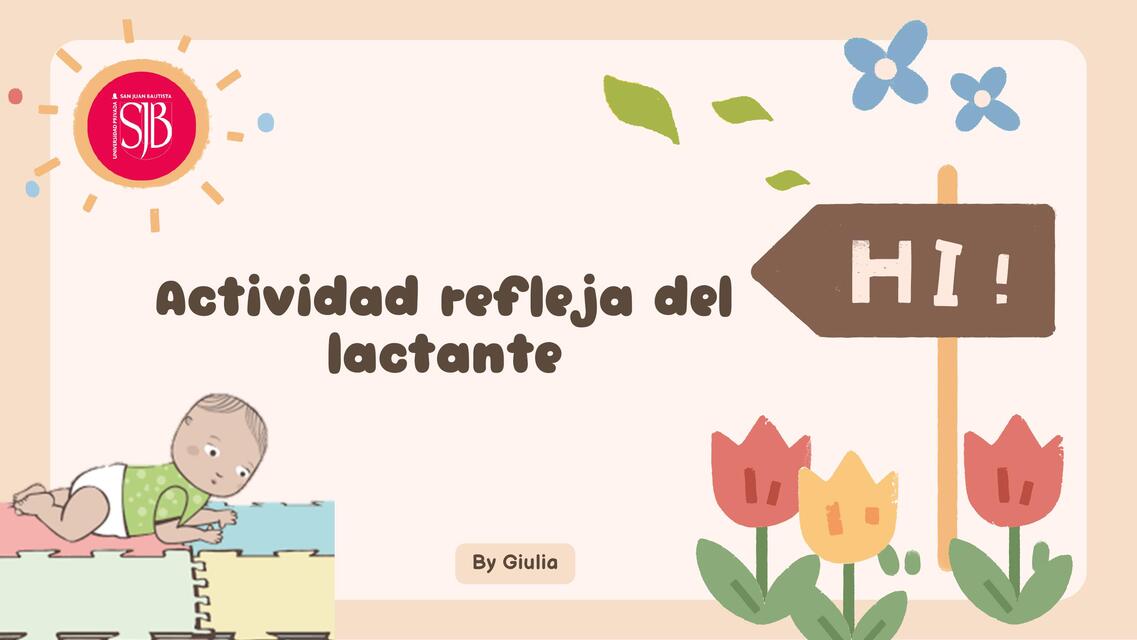 reflejos primitivos en el infante | Giulia.222 | uDocz