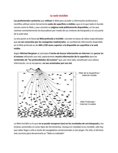La web invisible | Lucia | uDocz